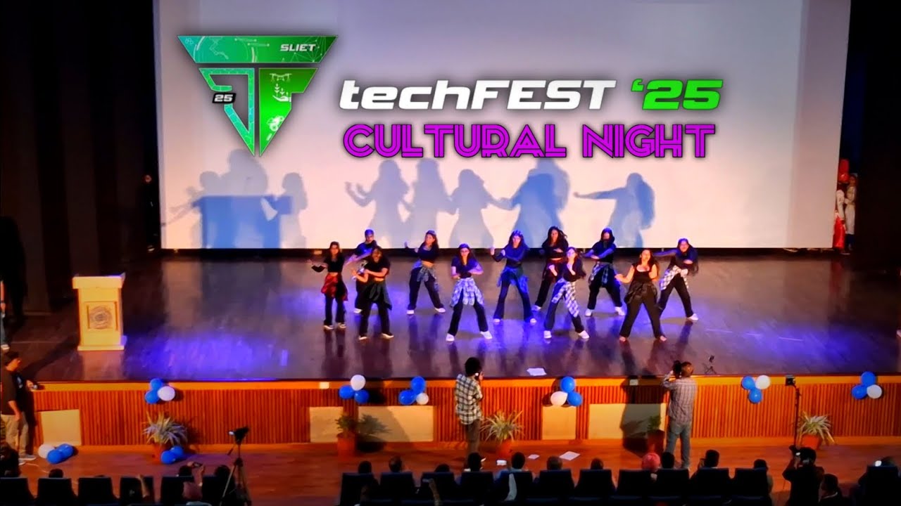 SLIET TechFEST'25 CULTURAL NIGHT || Sant longowal institute of engineering and technology