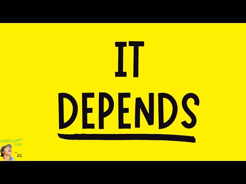 Funny Running Story – It Depends with Nita Sweeney | GreenRunner