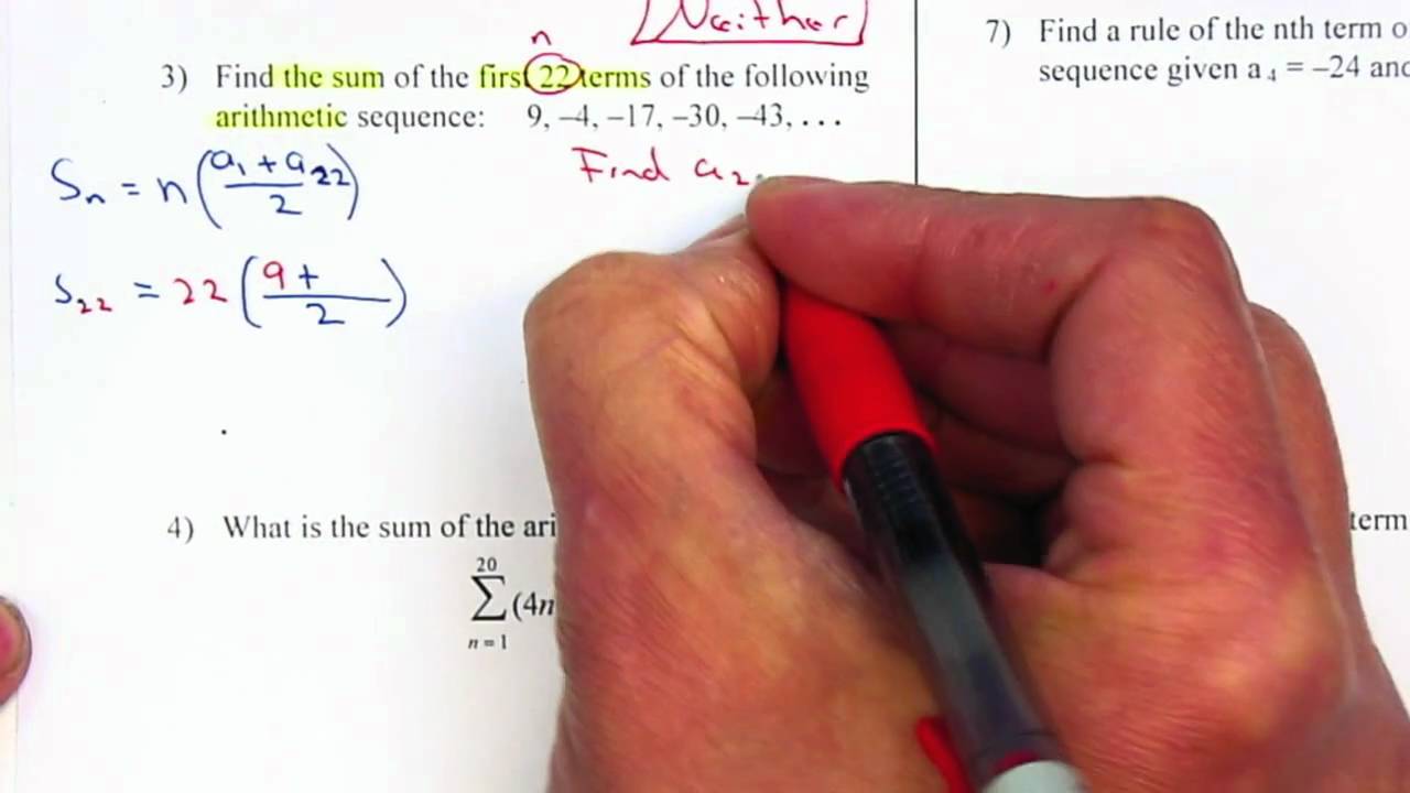 Alg2   Chapter 12 Practice Test Open Response Project Part 1