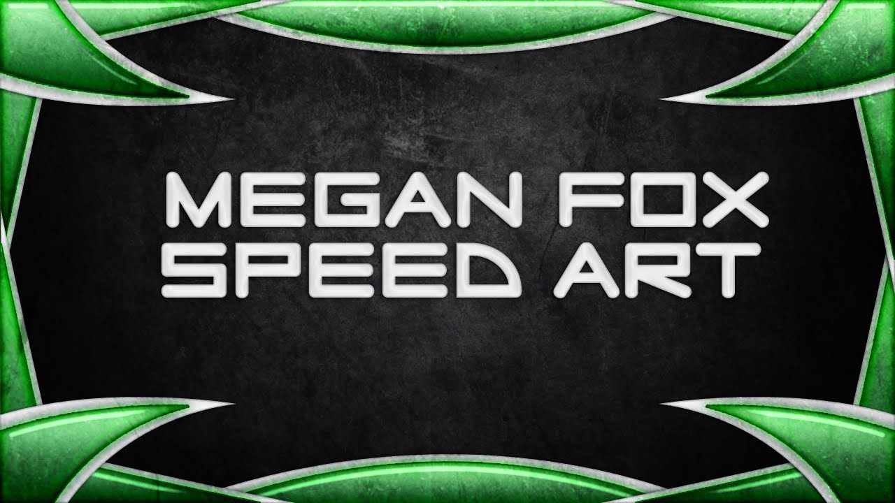 Megan Fox Desktop Wallpaper | SpeedArt By CMG