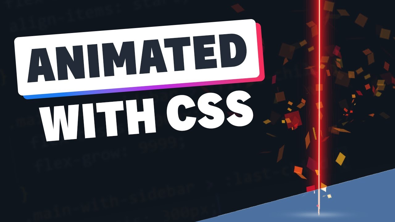 CSS-only particle animations