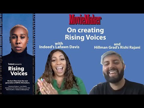 Rising Voices: Creating the fellowship w/ Indeed's LaFawn Davis and Hillman Grad's Rishi Rajani.