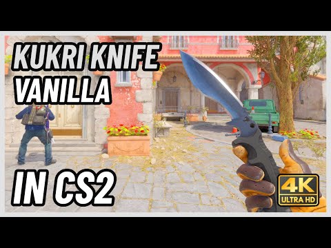 ★ CS2 Kukri Knife Vanilla | CS2 Knife In-Game Showcase [4K]