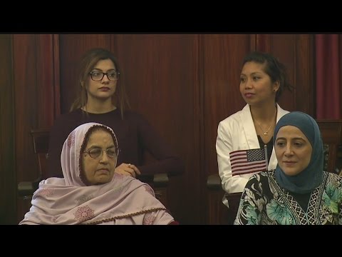 Newly naturalized citizens in Youngstown talk Trump immigration