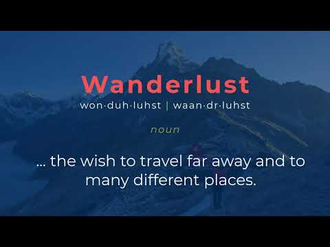 What is Wanderlust? #Travel #World