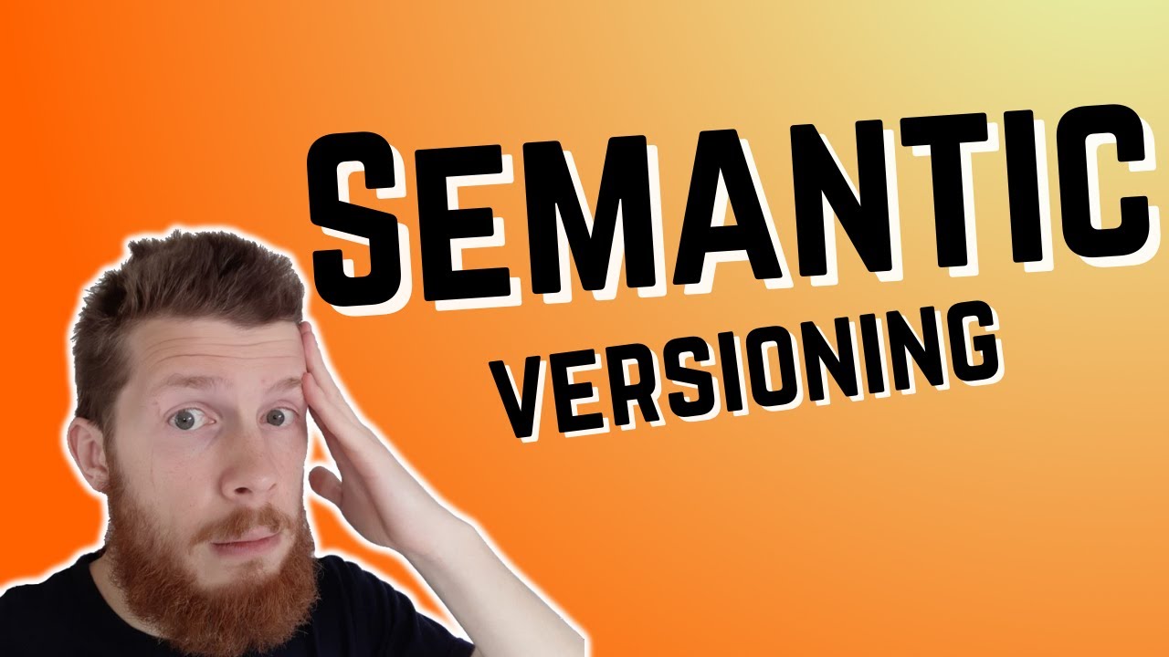Software versions made easy. Semantic versioning (semver)