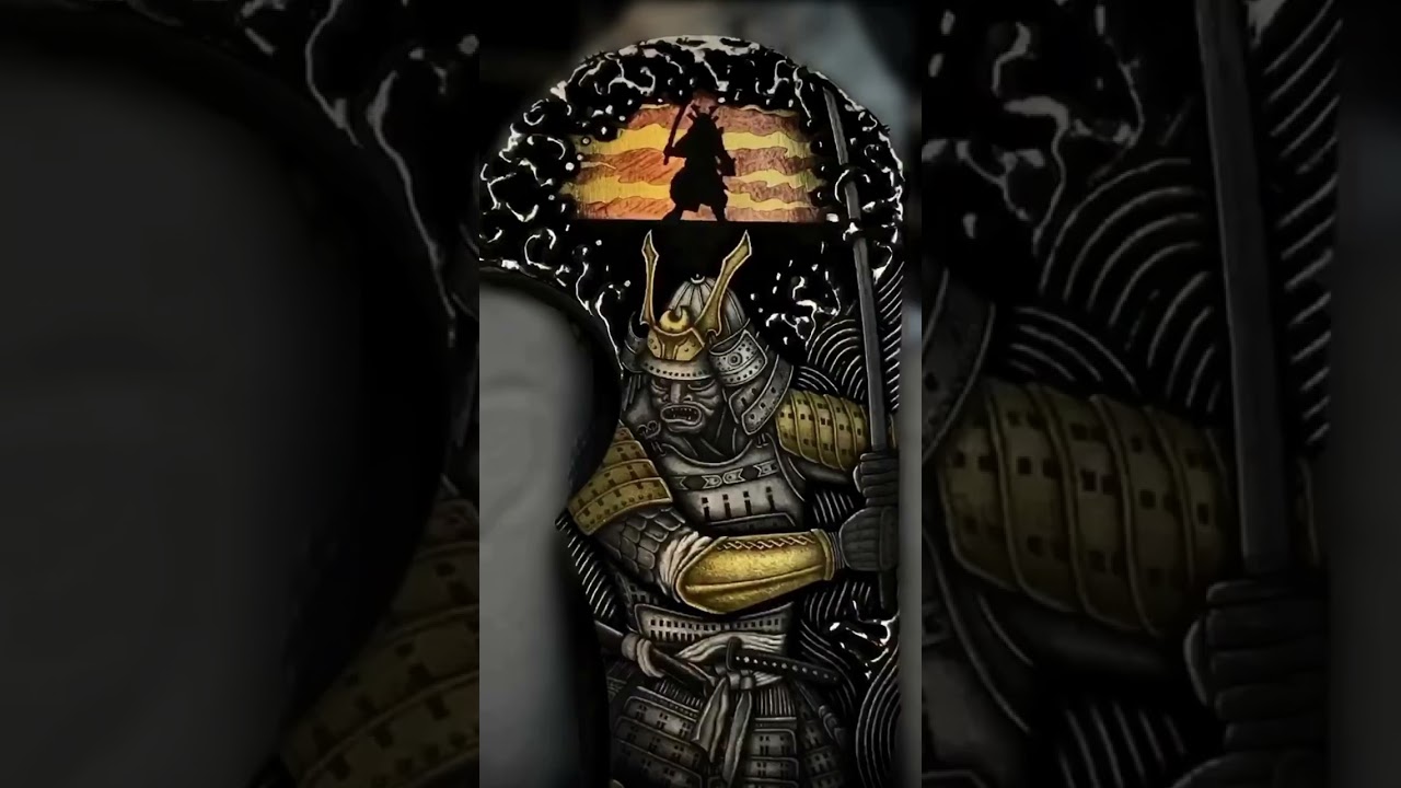 Samurai⚔️ art hand engraving by Vitalij Quaranta