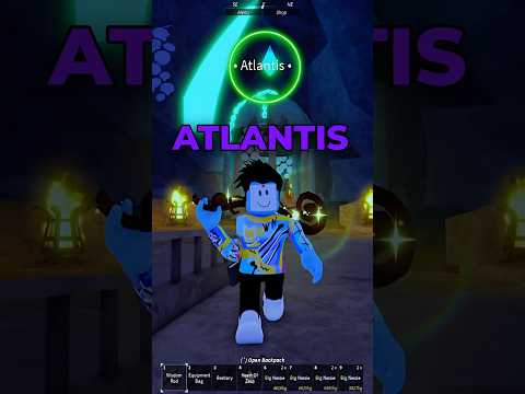 how to UNLOCK ATLANTIS in Fisch #shorts #roblox #robloxfisch