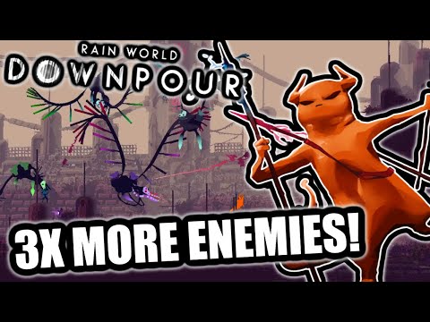 Steam Community :: Video :: Rain World But I TRIPLED The ENEMIES! 3️⃣ ️ ...