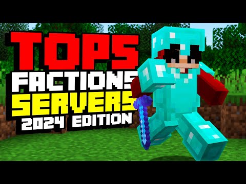 TOP 5 *NEW* FACTIONS SERVERS IN 2024! | BEST Minecraft Factions Servers In 2024! | Java & MCPE
