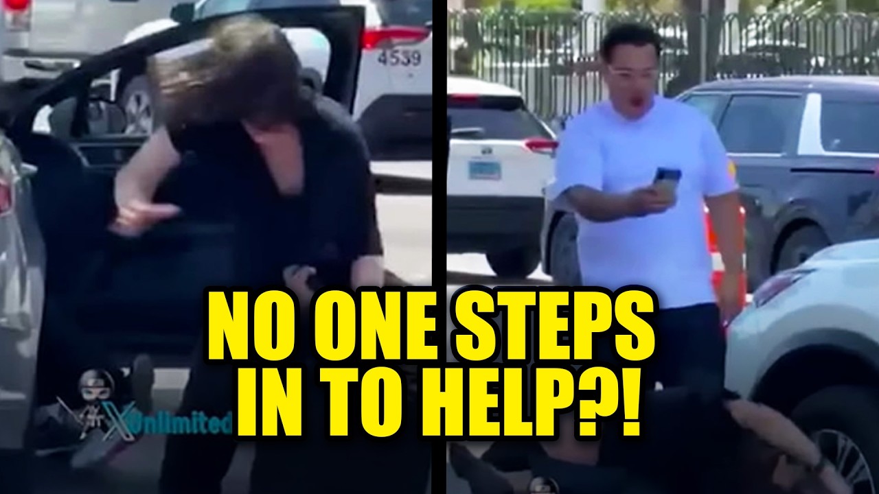 White Man Brutalizes Black Woman in Road Rage as Bystanders Do Nothing
