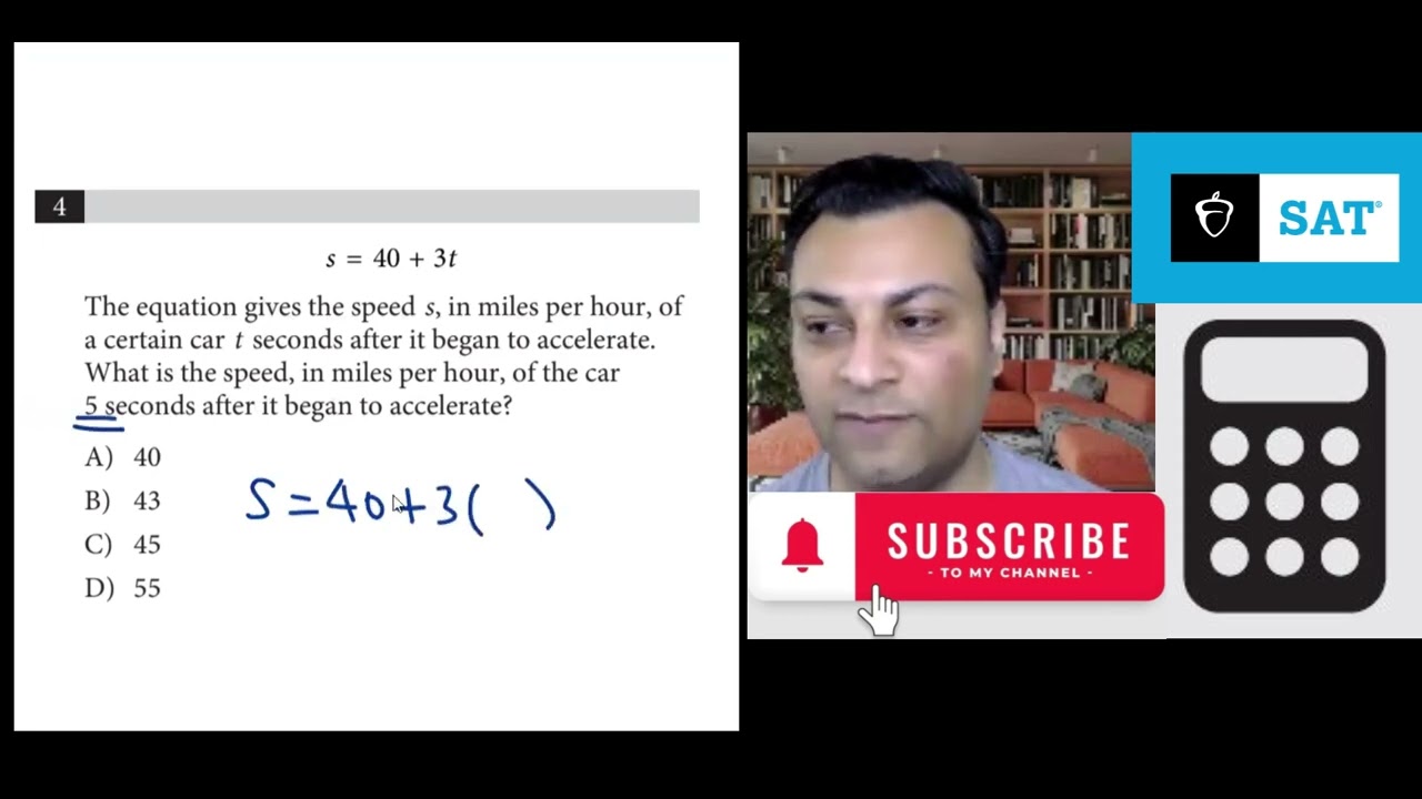 Q4 of Digital SAT Math Practice Test 1 Module 2