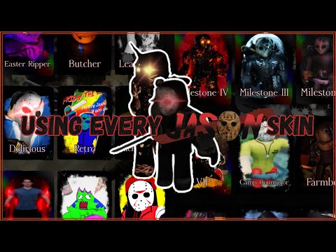 Using EVERY Jason Skin | Roblox Forsaken