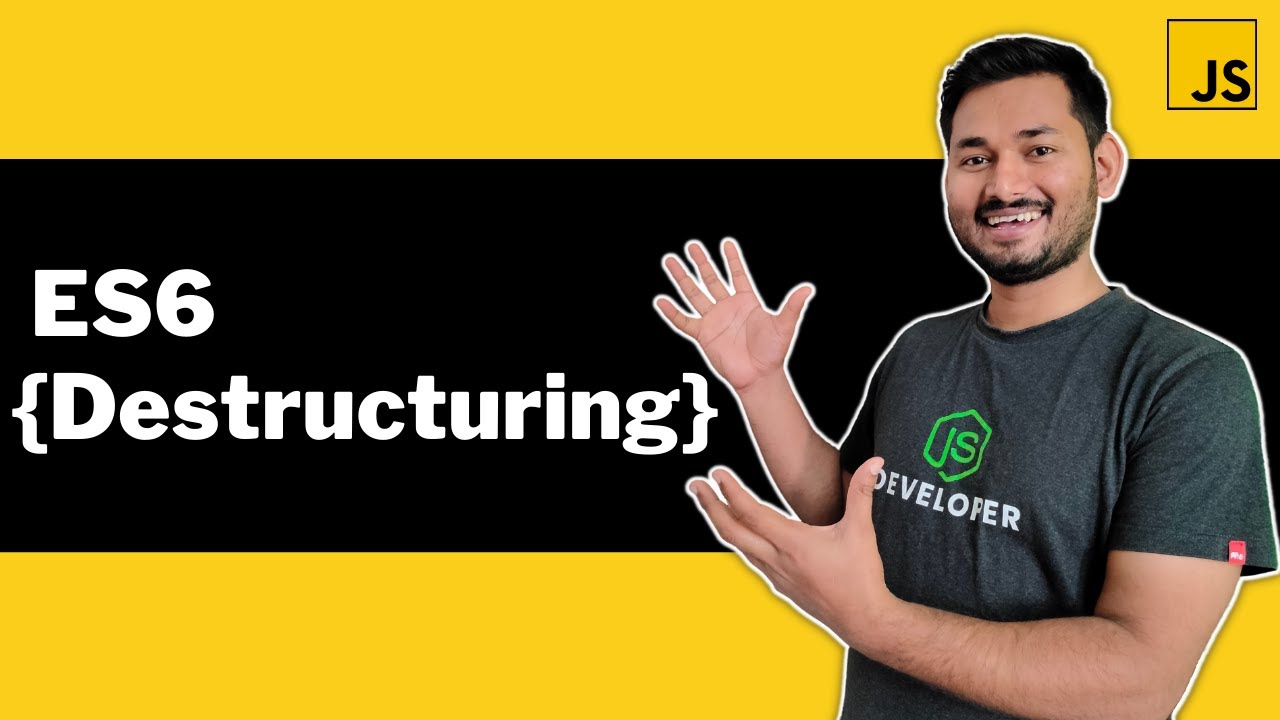 Destructuring in JavaScript | The Complete JavaScript Course | Ep.49