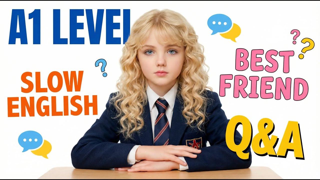 Practice Shadowing: A1 English Speaking Practice | Topic: Best Friend ...