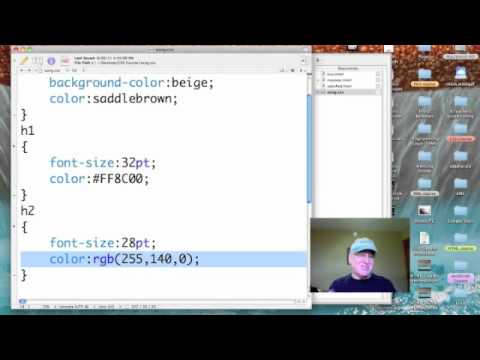 CSS: Color settings