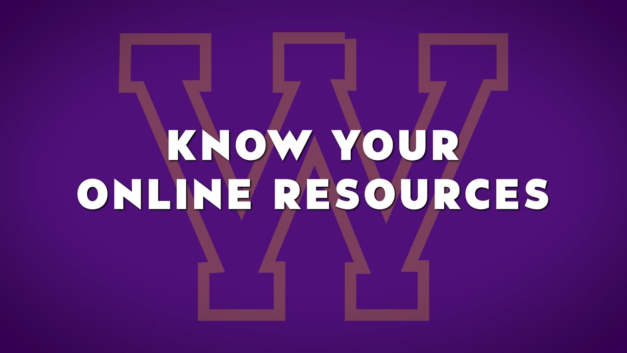 Know Your Online Resources
