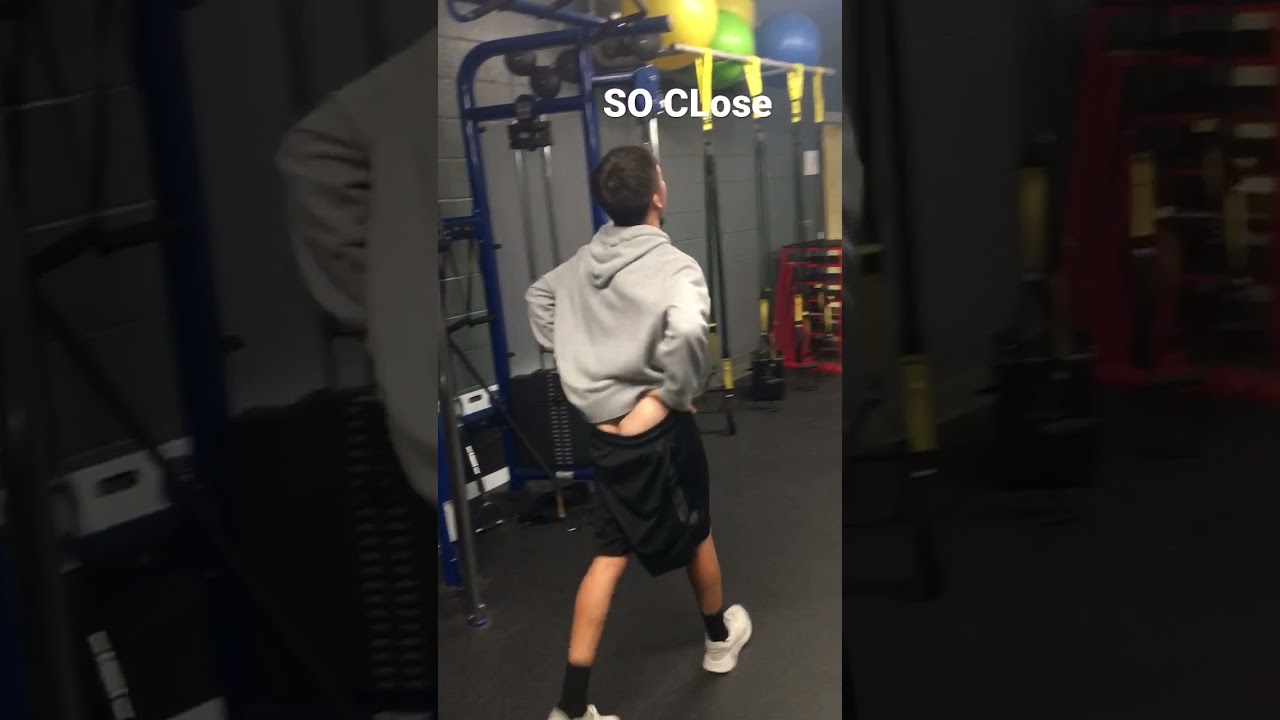 Special Kid Almost PooPs Himself Lifting 50 Pounds