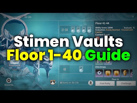 Steam Community :: Video :: Stimen Vault Floor 1-40 Complete Guide - Blue Protocol Star Resonance