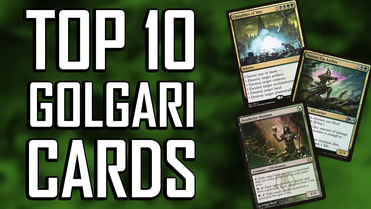 Top Ten Golgari Commander Cards