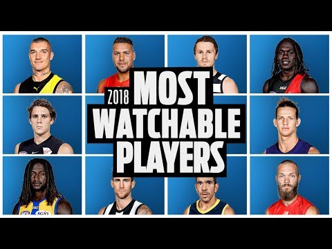 Who is the most watchable AFL player?
