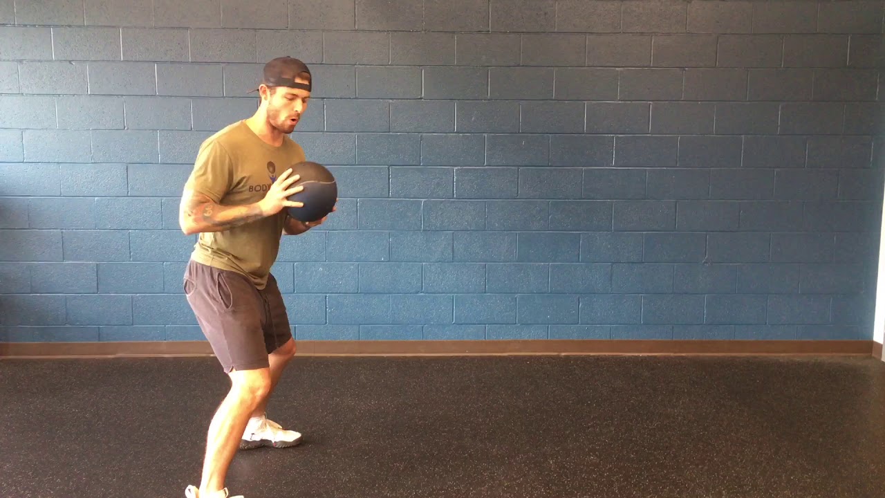 Medicine Ball Rotational Punch Slam