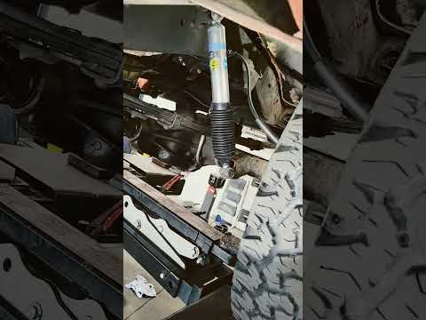 Not the way to install shocks
