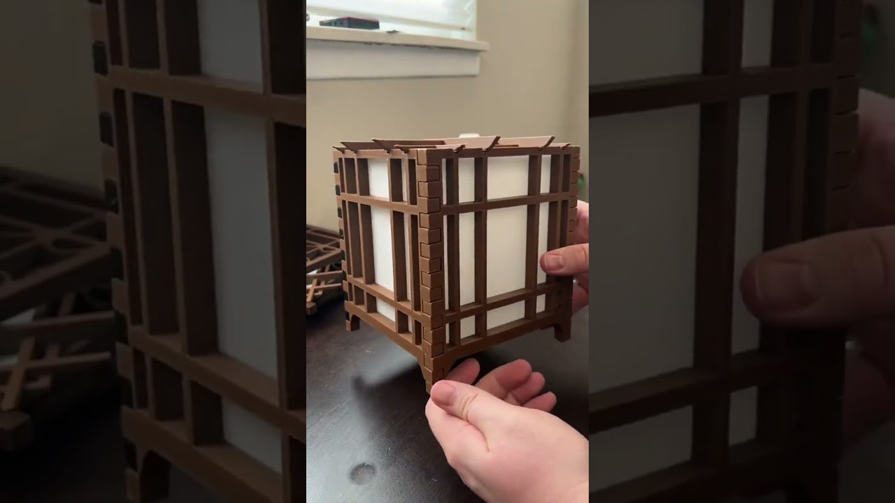 #3dprintingtiktok #3dprintdesign #orientaldesign #3dprintedlamp #3dprinted