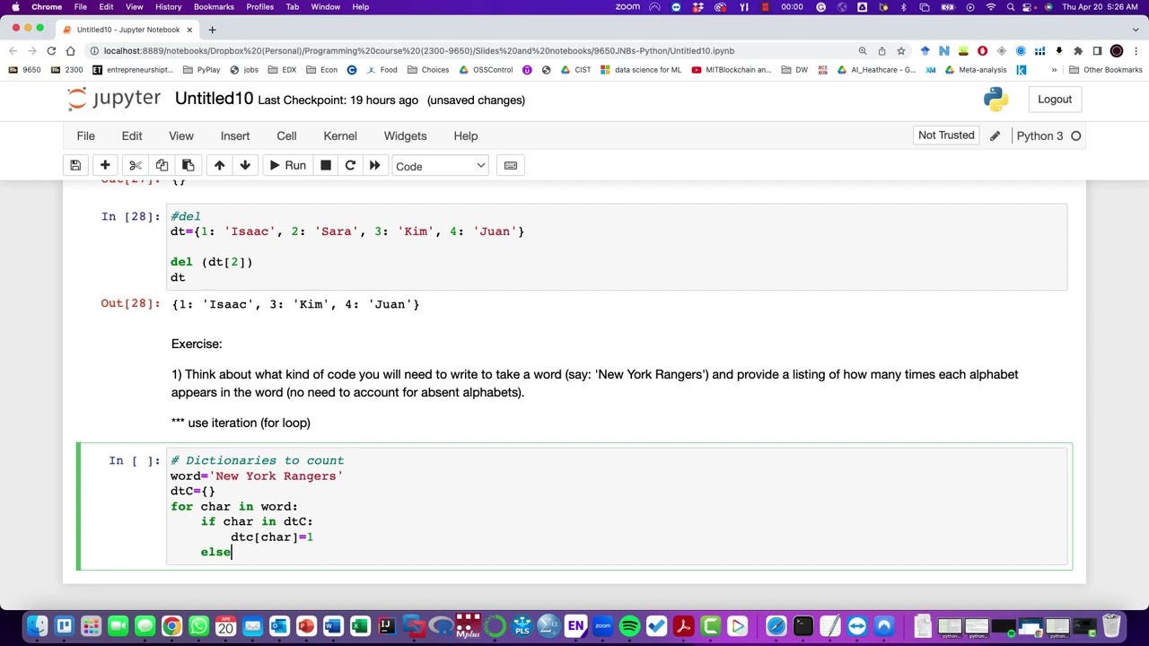 Python Dictionary - Part 2