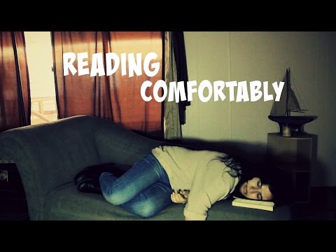 Finding a Comfortable Reading Position | At the BookShelf
