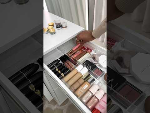 IKEA Drawers | IKEA Decor | Makeup Organisation | ALEX Drawer Cleaning | Vanity Drawers