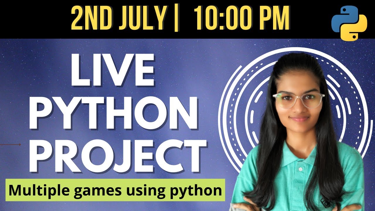 Live Python coding project  | Python live project for practice | Live coding data science | python