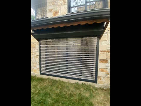ŞEFFAF KEPENK SİSTEMİ / TRANSPARENT SHUTTER SYSTEM