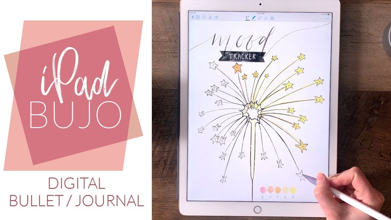 Digital Bullet Journal with an iPad Pro! A GoodNotes & Procreate Digital Bullet Journal Tutorial