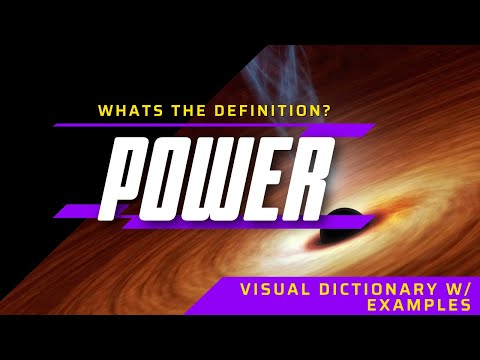 Power: Dictionary Meaning & Definition Explained ESL