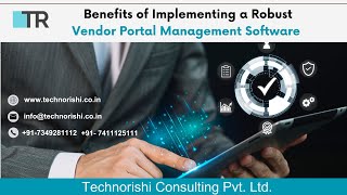Vendor Portal Management System Software - 2025 Reviews, Pricing & Demo