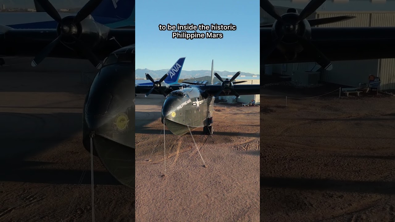 Stop by @PimaAirSpaceMuseum on April 10th and climb aboard the Philippine Mars! #philippinemars