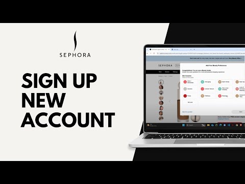 How to Sign Up for New Sephora Account