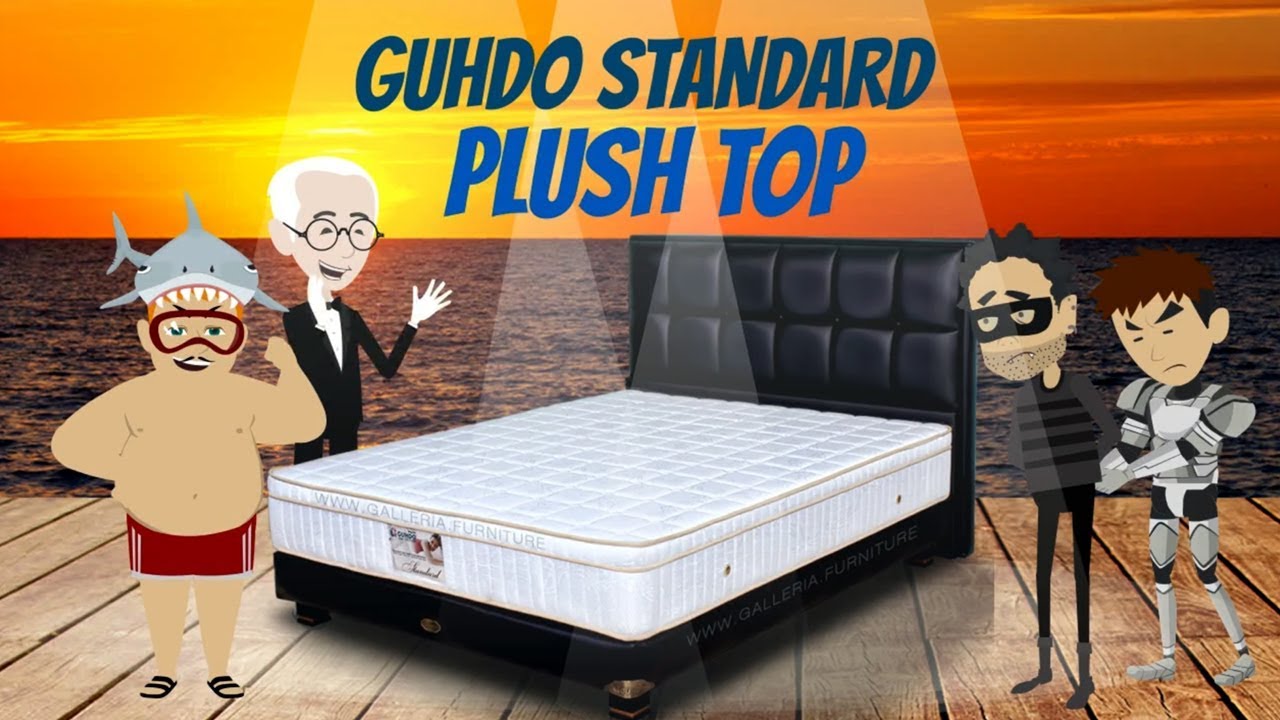 Spring Bed Guhdo Plush Top. Our Best Seller Mattress