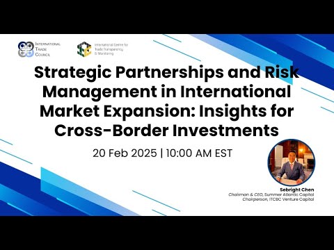 WEBINAR: Strategic Partnerships and Risk Management in International Market Expansion