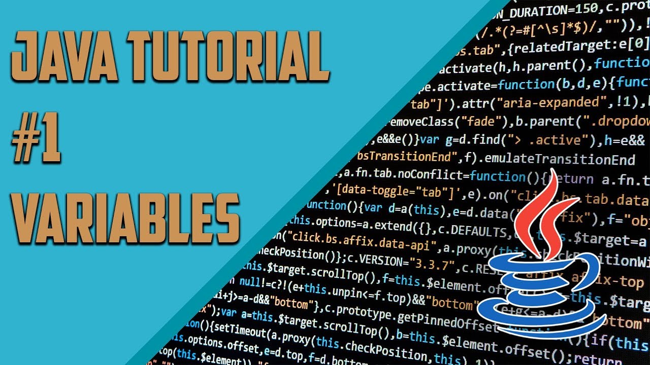 The basics of Java Variables | Java tutorial #1