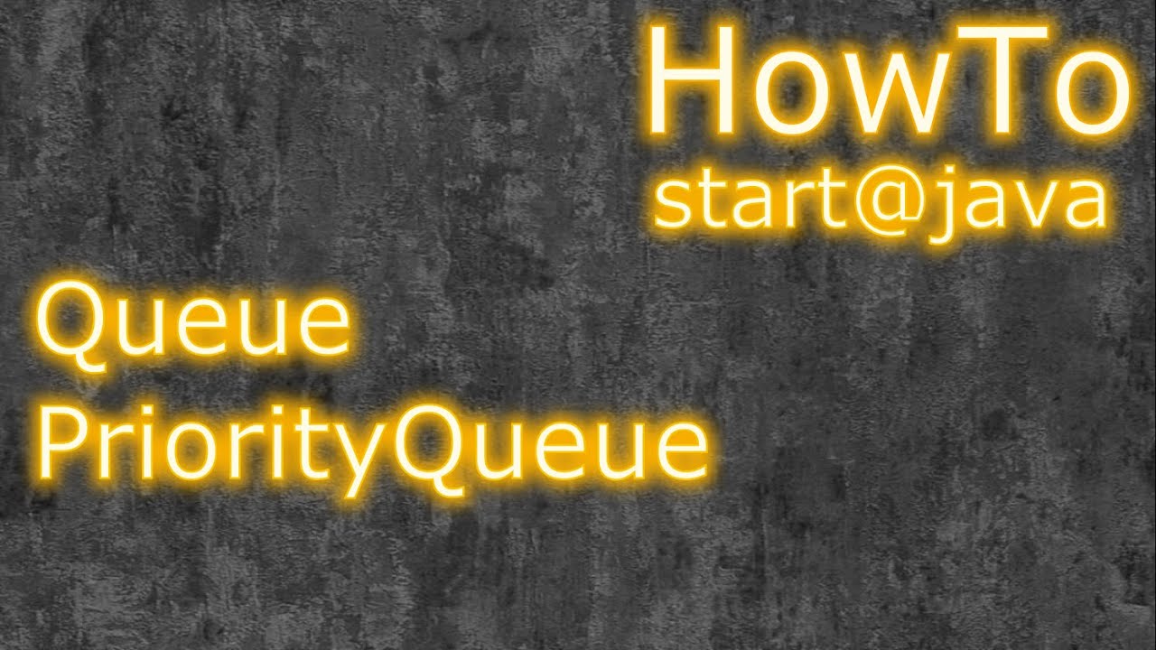 Java: Queue - PriorityQueue ☕ #howto #java #PriorityQueue #queue