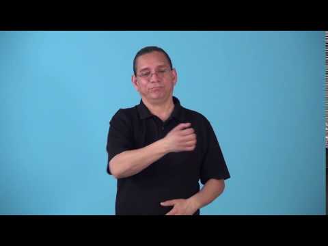 American Sign Language ASL Video Dictionary - spare time activity