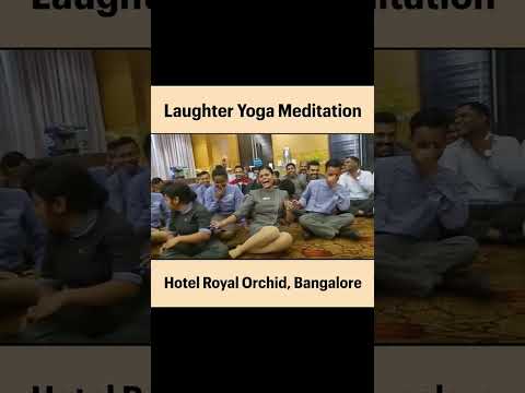 Laughter Yoga Session at Royal Orchid Hotel, Bangalore I Dr Madan Kataria