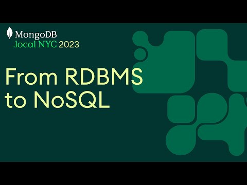 Learn From RDBMS to NoSQL at Enterprise Scale - Mind Luster