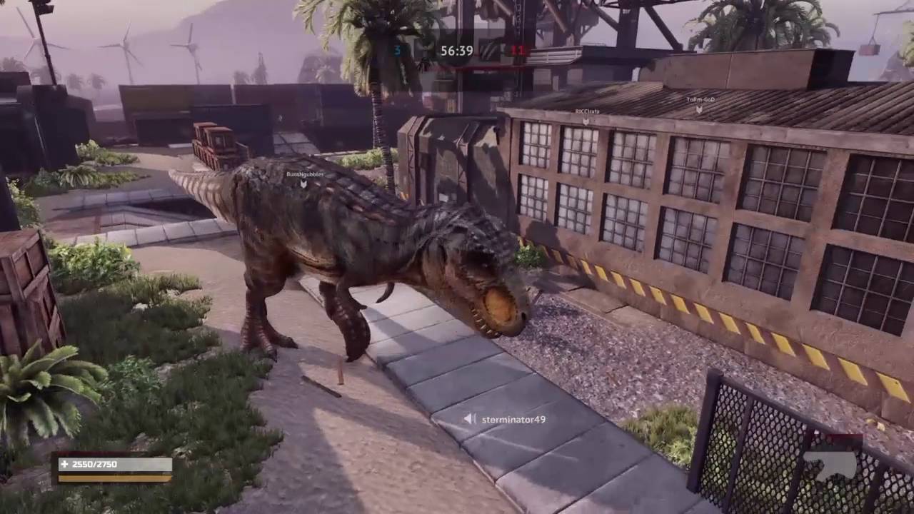Primal Carnage Extinction T-Rex Gameplay