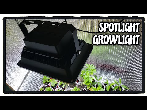 200W LED Spotlight Converted to Growlight