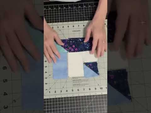 The Poutama Quilt Block - Free tutorial link in description