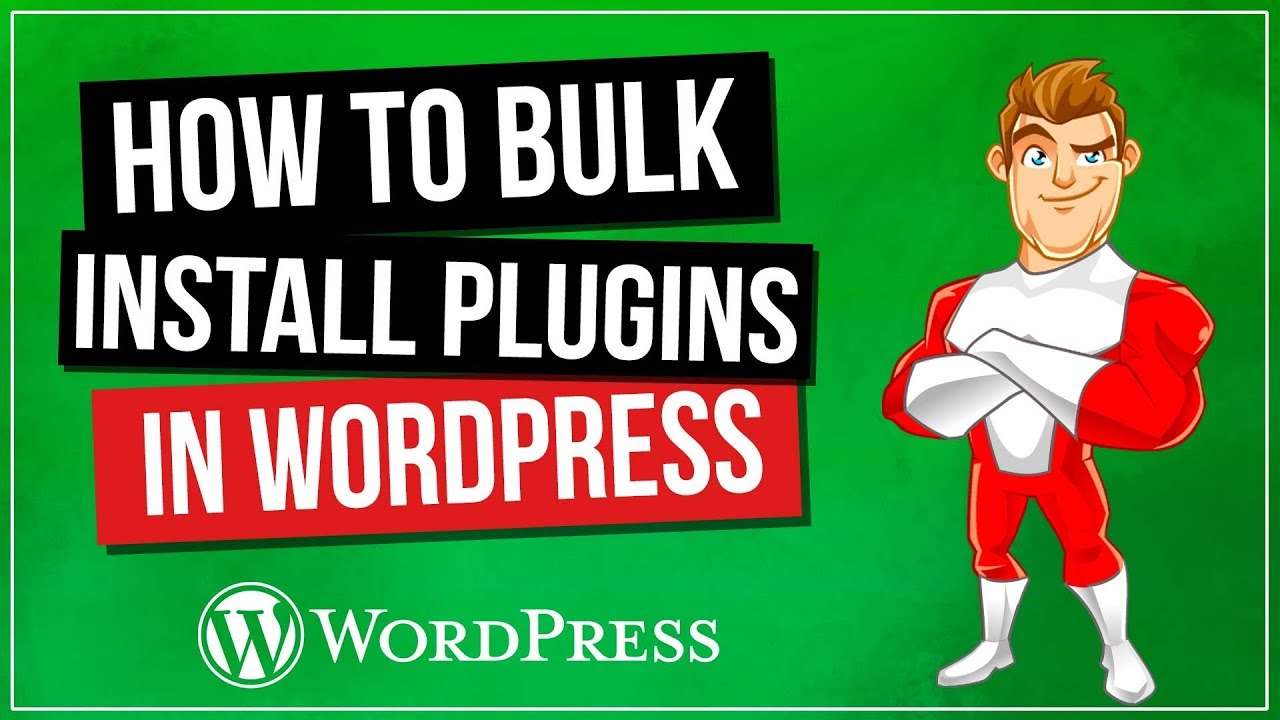 How To Bulk Install Plug-in's in WordPress with WP Favs