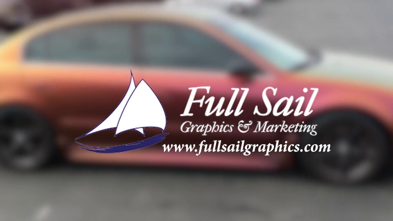 Vinyl Wrap Nissan Project - Full Sail Graphics & Marketing